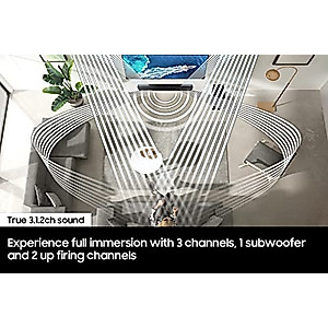 SAMSUNG HW-Q600B 3.1.2ch Soundbar with Dolby Audio with an Additional 2 Year Coverage by Epic Protect (2022)(USED)