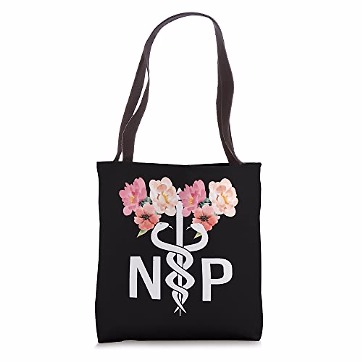 NP Flowers | Nursing Student Nurse Practitioner Graduation Tote Bag