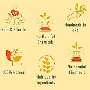 10% Sulfur Soap Cleansing Bar for Face & Body – All Natural Facial Cleanser for Acne, Oily Skin – Healing Skincare Blend of Lemongrass, Tea Tree Essential Oil, Vitamin E, Coconut Milk – Made in USA