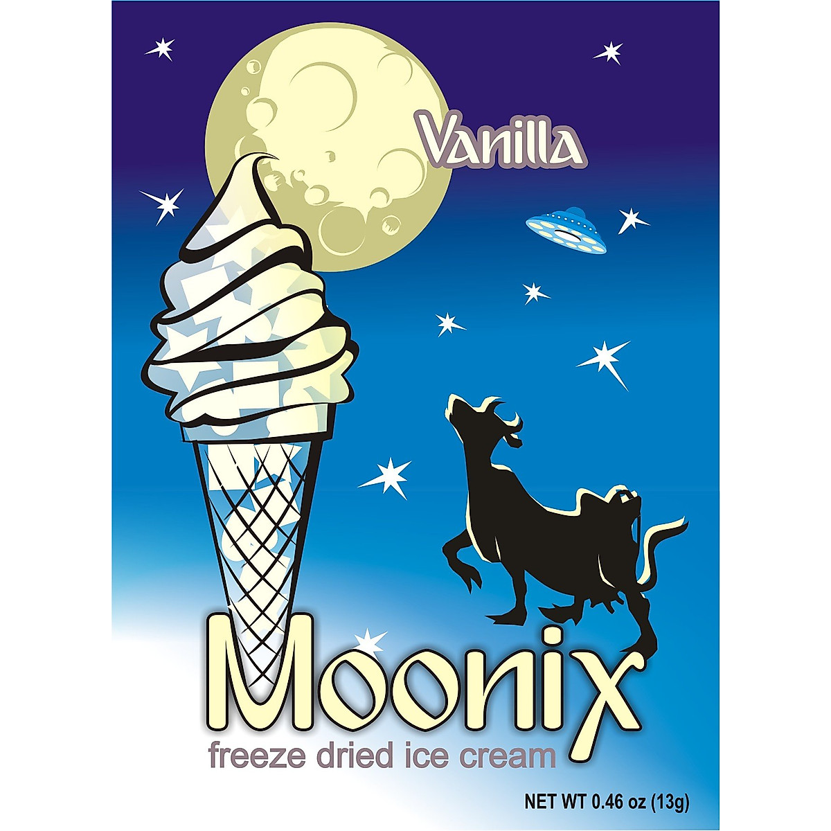 Moonix Freeze Dried Ice Cream. 5ct (Vanilla)