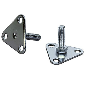 Akro-Mils AWFOOTPLATE4PK - Foot Plate for Chrome Wire Shelf System Upright Leg- Pack of 4(Pack of 4)