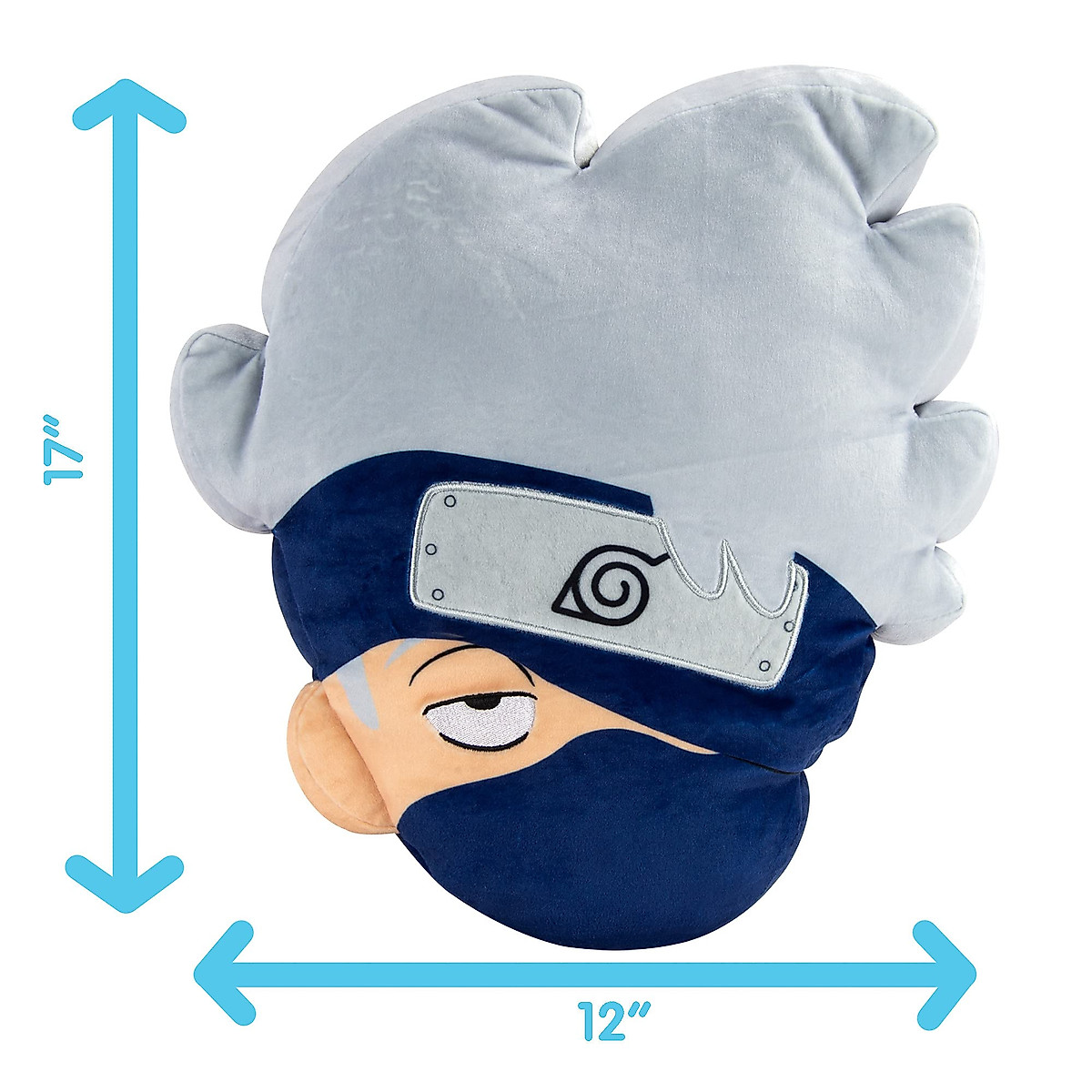 Club Mocchi Mocchi- Naruto: Shippuden Plush — Kakashi Hatake Plushie — Collectible Squishy Anime Plushies — 15 Inch