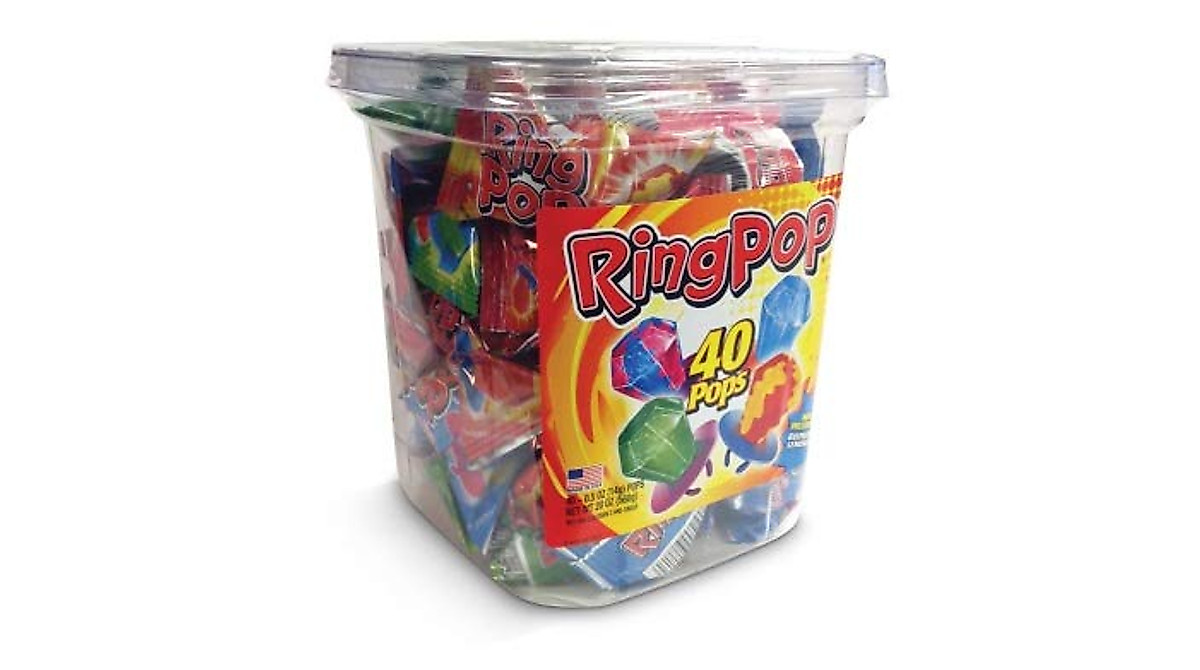 Ring Pop Hard Candy Variety Pack - 44 Count