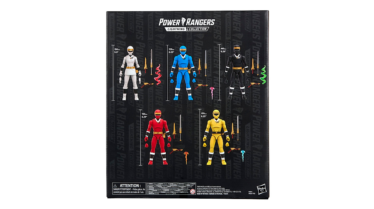 Collect Power Rangers Lightning Collection Alien Rangers 5-Pack