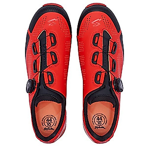 Spiuk Sportline Men's Modern ALDAPA MTB Shoe, Matte Red, men11 d(m) us=45eu