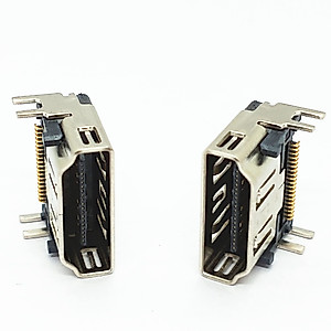 ZHAWULEEFB Replacement 2PCS HDMI Port Display Socket Jack Connector for Sony Playstation 5 PS5