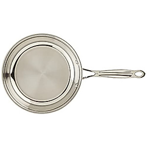 Cuisinart 722-20 8-Inch Chef's-Classic-Stainless-Cookware-Collection, 8", Open Skillet