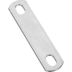 National Hardware N222-331 2191BC U Bolt Plate in Zinc plated, 3/8X3