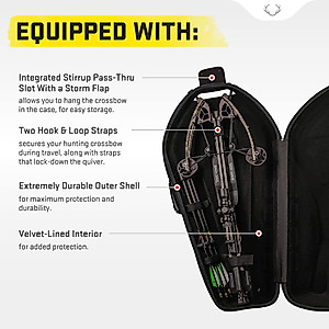 TenPoint STAG Hard Case, Black - Easily Transport & Protect Your Crossbow