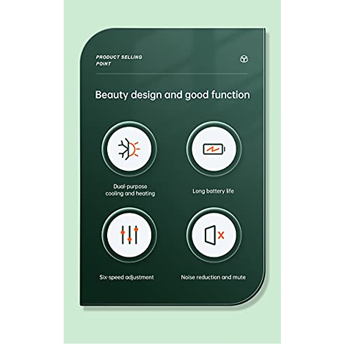 NISSHINSELFIE Portable Neck Fan,Neck heater and cooler Rechargeable Smart Constant Temperature Silent,3 seconds to heat or cool,Free Adjustment Personal Cooling,Available in all seasons (Black) LB02