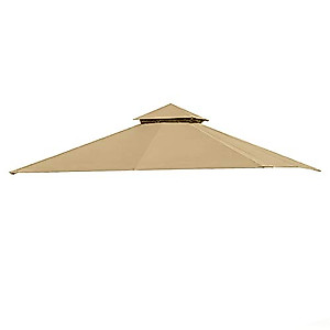 Garden Winds Grand Resort Audio Gazebo Replacement Canopy Top Cover - RipLock 350