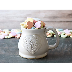 SHS Heart Mug USA Handmade 12oz Coffee Mug (Paisley)