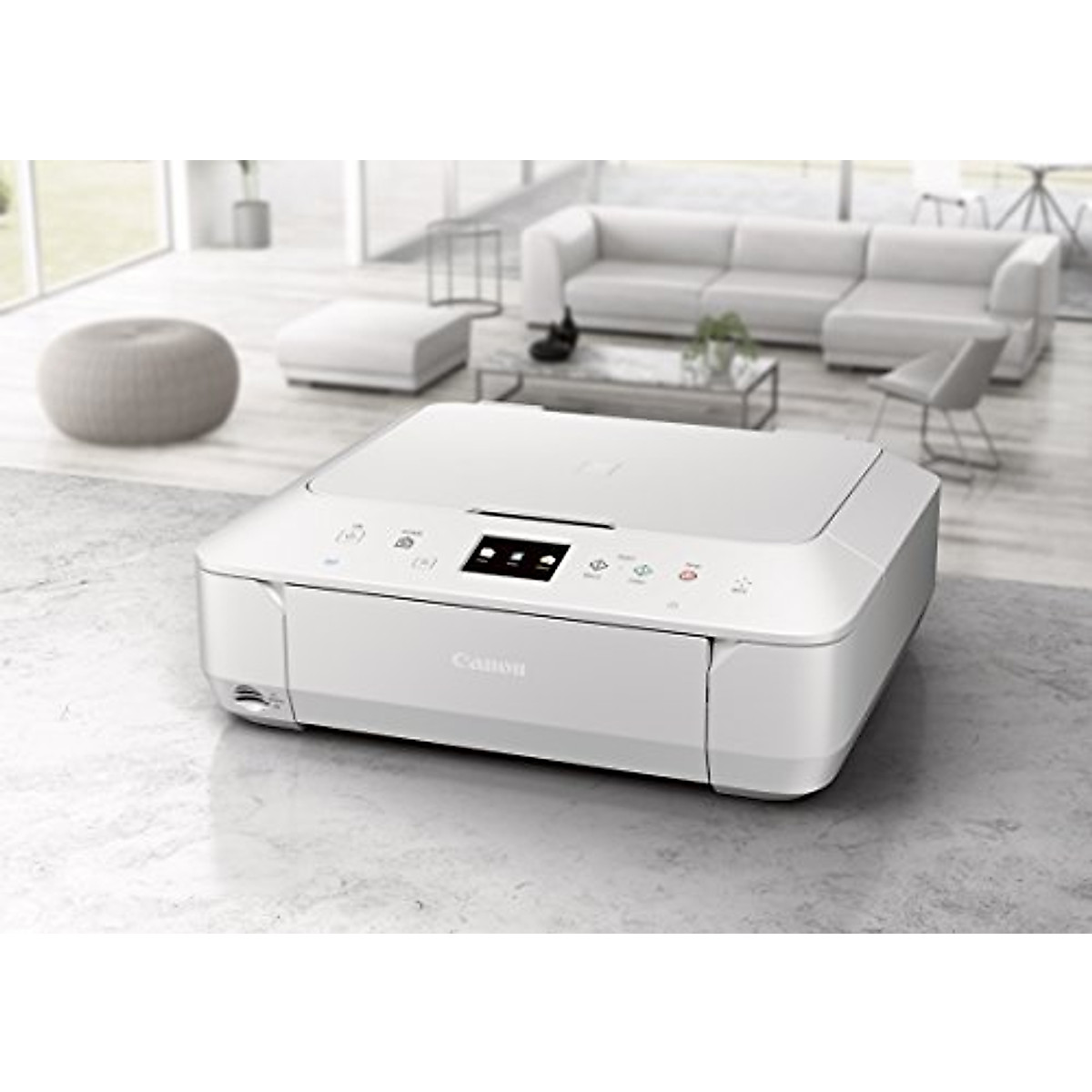 CANON PIXMA MG6620 WIRELESS ALL-IN-ONE COLOR CLOUD Printer, Mobile Smart Phone, Tablet Printing, and AirPrint(TM) Compatible, White