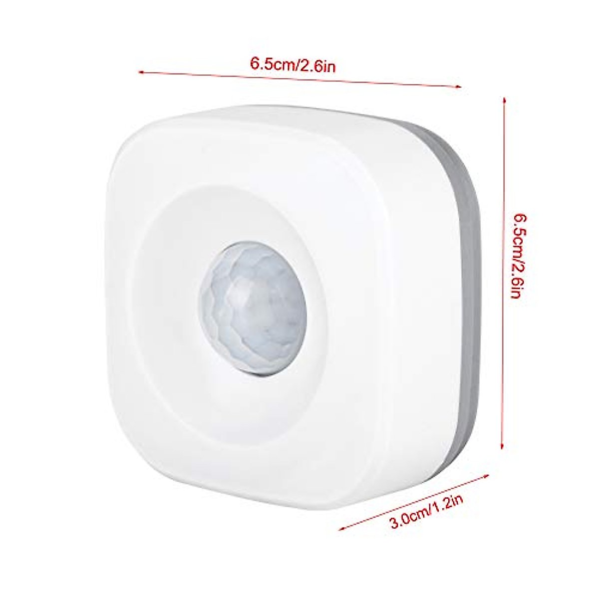 Sonew Pir Motion Sensor,Infrared Motion Detector with All-Round, Blindspot- Coverage for Indoor or Outdoor Use