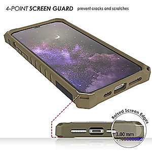 BEYOND CELL Tri-Shield Phone Case Compatible with iPhone 11 Pro (2019) 5.8” only, Military Grade Drop Tested, Shockpoof High Impact Rugged Armor Cover with Metak Kickstand, Belt Clip Holster