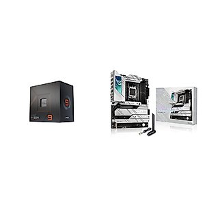 AMD Ryzen™ 9 7900X 12-Core, 24-Thread Unlocked Desktop Processor & ASUS ROG Strix X670E-A Gaming WiFi AM5 Gaming Motherboard