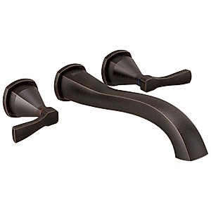 DELTA FAUCET T5776-RBWL Stryke Tub Filler Wall-Mount, Venetian Bronze