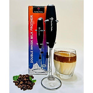 Double Whisk Milk Frother