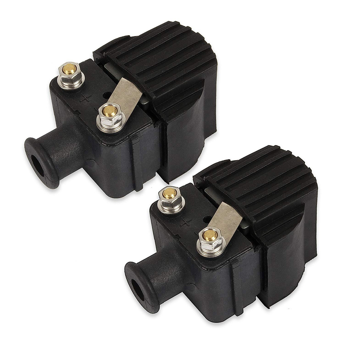RANSOTO 2Pcs 18-5186 Ignition Coil Compatible with Mercury & Mariner Outboard Boat 6-125HP 140HP V135 V150 210CC Chrysler Force 40hp -150hp.Replaces 339-832757A4 339-7370A13