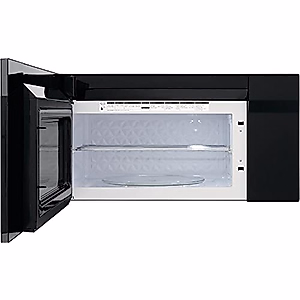 FRIGIDAIRE FGBM19WNVD 30" Gallery Series Black Stainless Steel Over-The-Range Microwave with 1.9 cu. ft. Capacity 300 CFM Sensor Cooking and LED Interior Lighting