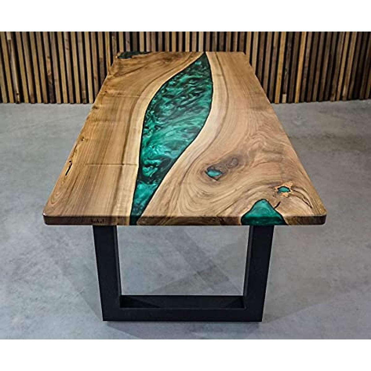 Epoxy Table, Epoxy Resin River Table, Live Edge Wooden Table, Natural Wood,Dining table, Natural Epoxy Table, Resin Table