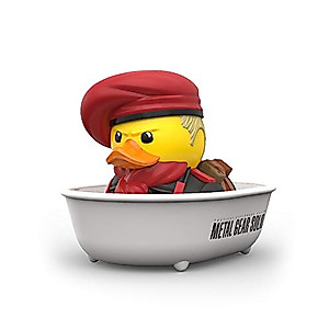 TUBBZ Metal Gear Solid Revolver Ocelot Collectible Rubber Duck Vinyl Figure - Official Metal Gear Solid Merchandise - PC & Video Games