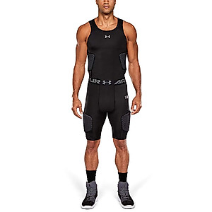 Under Armour Gameday Armour 3-Pad Short Bball-BLK,MD