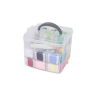 EXCEART Cross Stitch Kits 1 Set Embroidery Floss Set, Friendship Bracelet String Kit, String Bracelet Making Kit, 150 Pcs Embroidery Thread for DIY Sewing Use Cross Stitch Kit