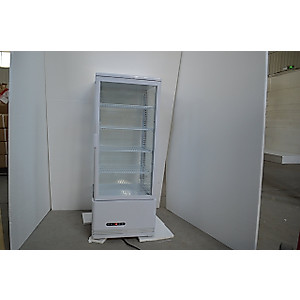 TECHTONGDA Commercial Refrigerator Cake Display Case Pie Beverage Refrigerated Cabinet Showcase 110V 35.6-53.6 F