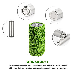 Kastar AA (8-Pack) Ni-MH 2700mAh Super High-Capacity Rechargeable Batteries Pre-Charged