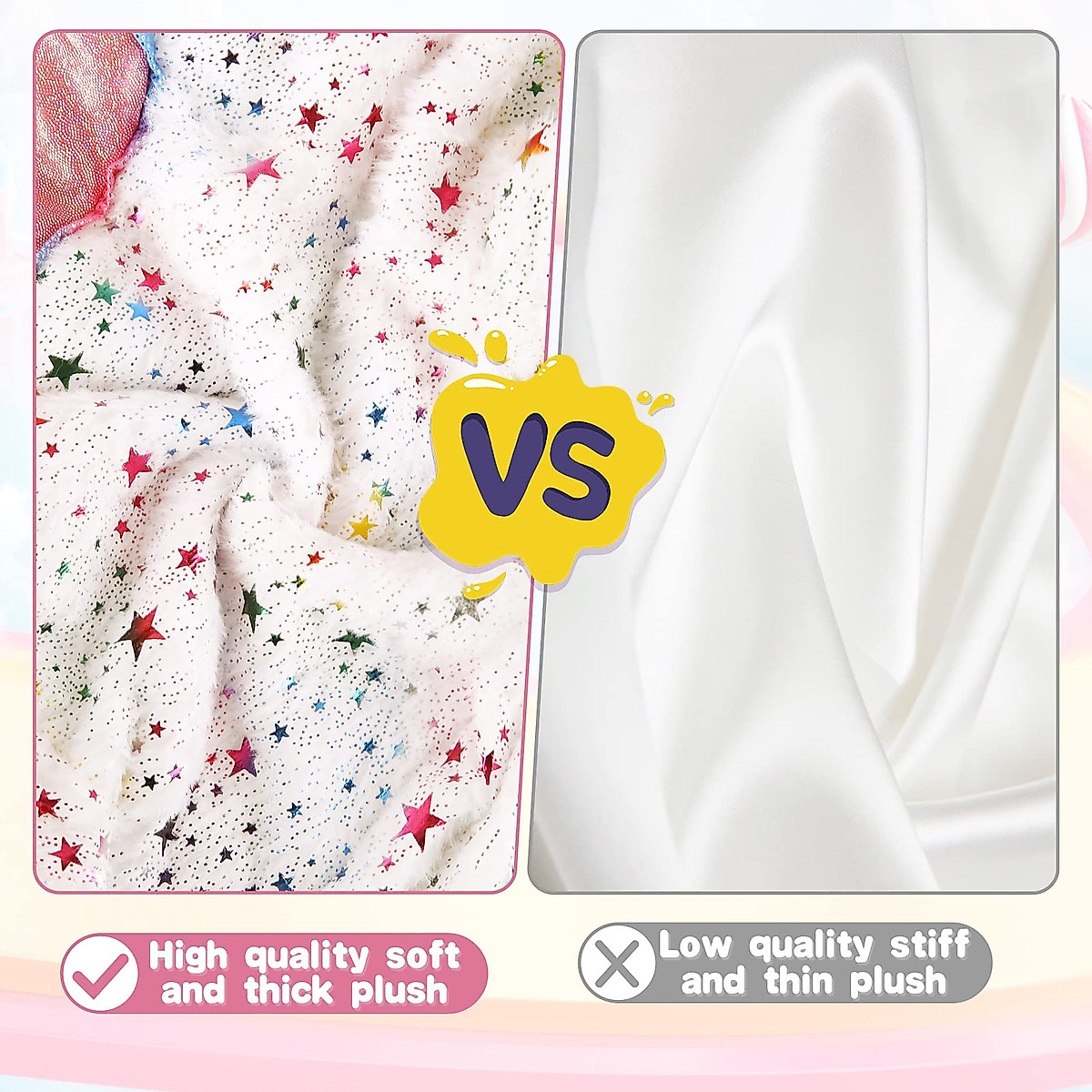 INPANY Unicorn Bouncy Horse Toys, Toddlers Girl Bouncing Animals, Inflatable Ultra Thick Plush Horse Hopper, Baby Ride-on Rubber Bouncer, Outdoor Indoor Cute Birthday Gift for 2 3 4 Year Old Girl Kid