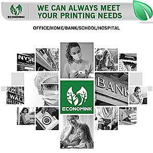 Economink Remanufactured Ink Cartridge Replacement for HP 61XL 61 XL Black Used in Envy 4500 4502 5530 DeskJet 2512 1512 2542 2540 2544 3000 3052a 1055 3051a 2548 OfficeJet 4630 Printer (1-Pack)