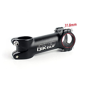 Bike Stem 31.8 Bicycle Stem 7 Degree Handlebar Riser Extender for Road Bike, Mountain Bike, MTB, BMX, Cycling (Only Fit 1.25"/31.8mm Handlebar) (31.8 x 80mm)