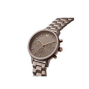 MVMT Nova - Dual Timezone Women’s Wristwatch - Minimalist Dress Watch for Women - 3 ATM/30 Meters Water-Resistant Timepiece - Stainless Steel Analog Women’s Watch with Interchangeable Bands - 38mm