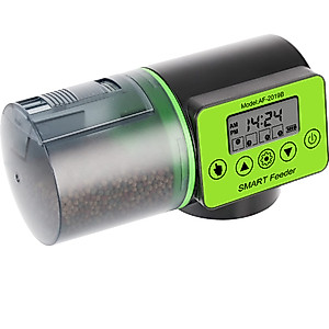 Xiaojiatech Timer Auto Feeders for Holiday, Aquarium Automatic Fish Food Dispenser, Moisture-Proof Electric Auto Fish Food Dispenser for Fish Turtle Tank, Aquatic Pet Supplies(AF-2019B)