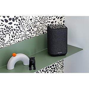 Denon Home 150 Wireless Speaker | HEOS, Alexa Built-in, AirPlay 2, and Bluetooth | Compact Design | Black