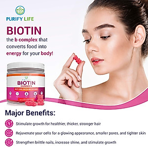 Purify Life Marine Collagen, Biotin, & Vegan Collagen Bundle, Gummies for Hair Skin and Nails (Bulk - 90 Chews), Joint Care Vitamin, Immune Support, Beauty, Detox & Cleanse, Replace Capsules, Pills