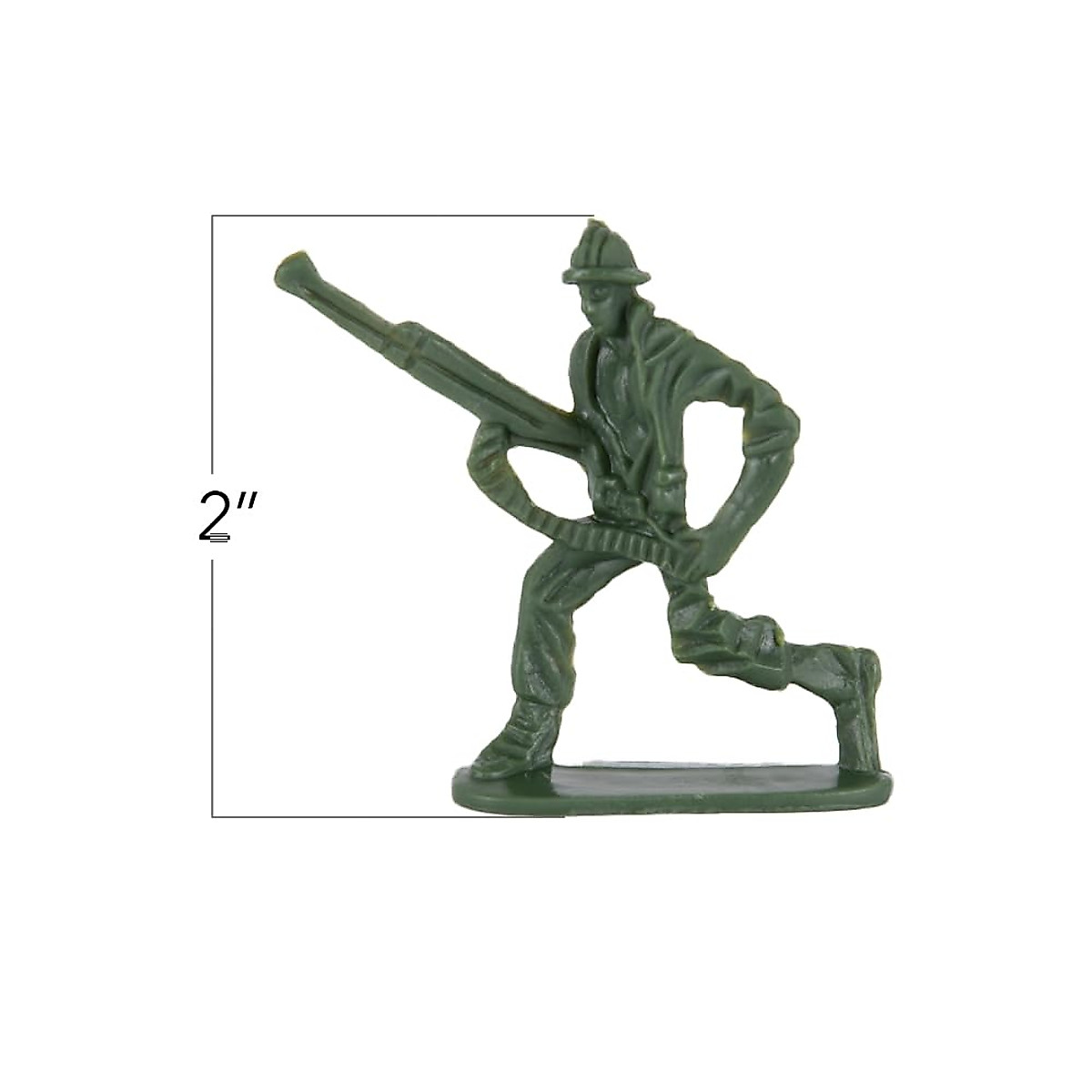 ArtCreativity Little Green Army Men Toy Soldiers, Bulk Pack of 144 Military Toys Figurines, Plastic Army Guys Playset, Action Figures in Assorted Poses, Fun Gift and Party Favors for Boys and Girls