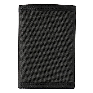 Gone Doggin Australian Cattle Dog #1 Tri-Fold Wallet - Black Nylon Trifold Wallet with ACD Artwork - Australian Cattle Dog Breed Gifts