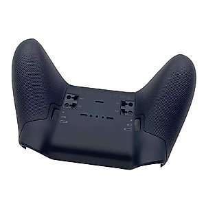 Cowhilan Replacement Back Housing Shell Bottom Case Cover Repair Parts Compatible with Xbox One Elite Series 2 Controller (Black)