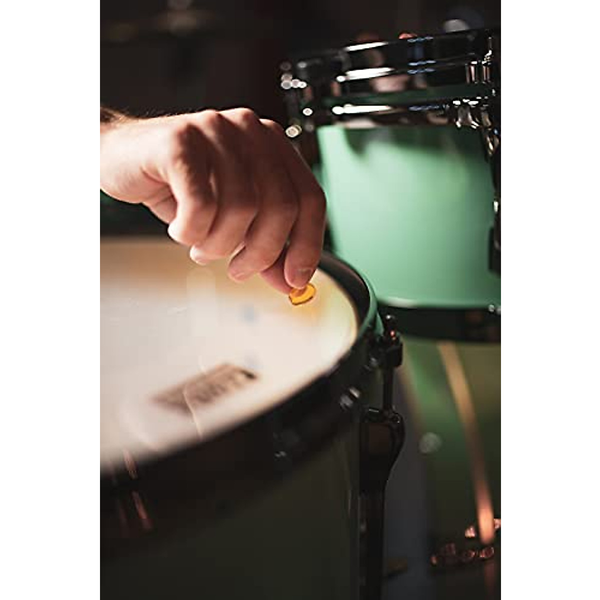 Meinl Cymbals pc Drum Honey Dampening Gel Pads, 12 Piece Assortment with Varying Sizes — Includes Container and Dividers (MDHA)