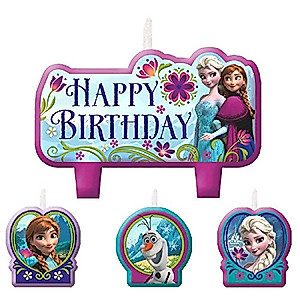 Birthday Candle Set | Disney© Frozen Collection | Party Accessory