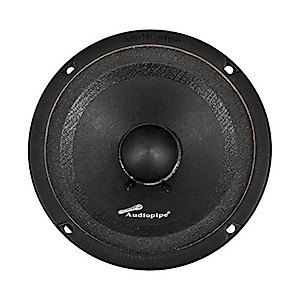 4 Audiopipe APMB-6SB-C Two Pair 6-6.5" Sealed Back Full Range Loud Speaker Mid