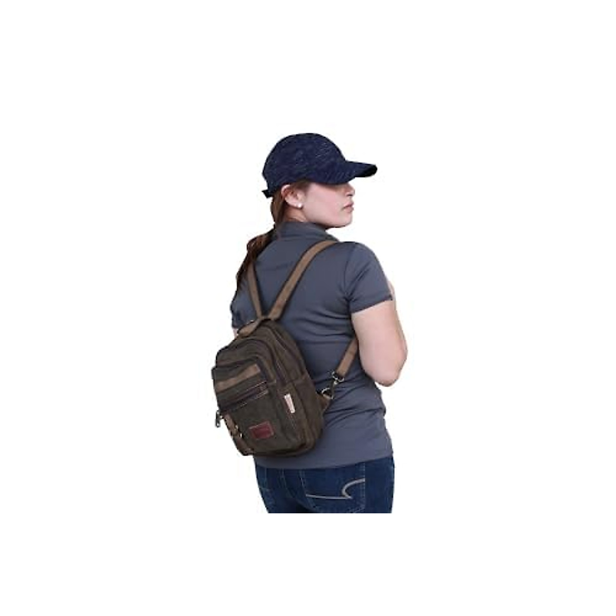 Bags For Women Water Resistant Cross Body Bag Purses For Women Sling Bag For Women Fanny Pack Crossbody Bags For Women Mini Bag Crossbody Fanny Packs For Women (Black Backpack)