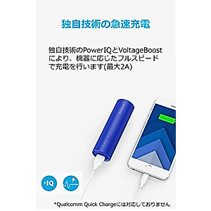 Anker PowerCore 5000 Portable Charger, Ultra-Compact 5000mAh External Battery with Fast-Charging Technology, Power Bank for iPhone, iPad, Samsung Galaxy and More