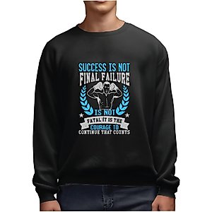 Martial Arts Gift For Courage Perseverance Lovers Navy Black Muticolor Unisex Sweatshirt