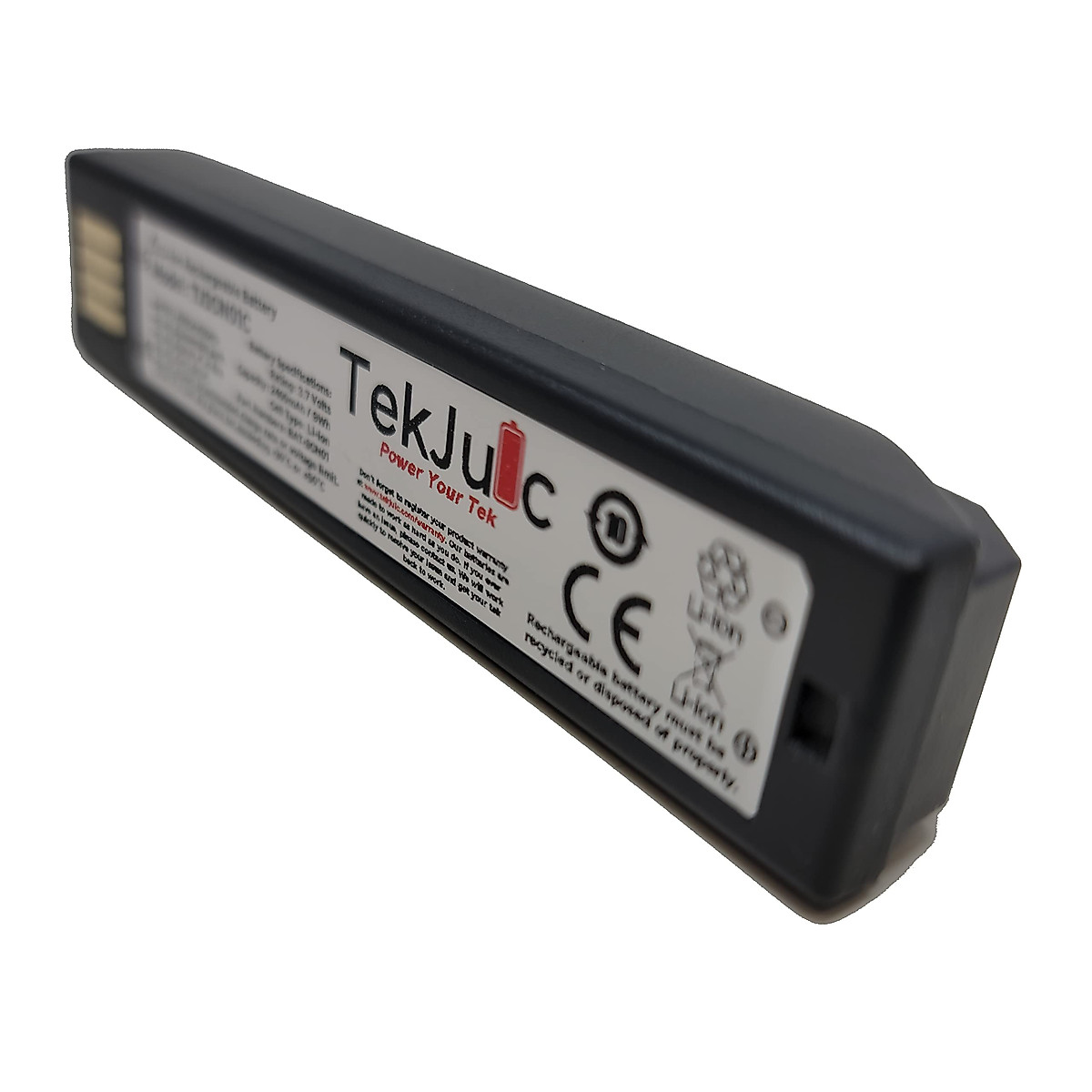 TekJuic Replacement Battery Compatible with Honeywell Models Voyager 1202 and 1452, Xenon 1902, Granit 1911i, 1981i Handheld Imager Scanner BAT-SCN01