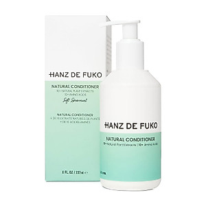 Hanz de Fuko Premium Natural Conditioner – Sulfate and Paraben Free – Fights Dandruff and Scalp Irritation – 16+ Natural Plant Extracts, 8 oz.