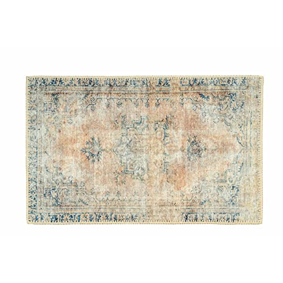 Monolia Machine Washable Area Rugs Perfect for Living Room Rugs,Bathroom Runner, Kitchen Rug, Bedroom Rugs, Entryway Rug, Persian Home Decor, Floor Decoration (2' X 3')