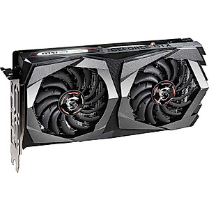 MSI Gaming GeForce GTX 1650 128-Bit HDMI/DP 4GB GDRR5 HDCP Support DirectX 12 Dual Fan VR Ready OC Graphics Card (GTX 1650 Gaming X 4G)